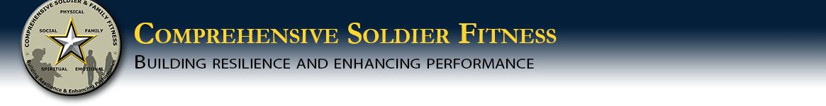 Comprehensive Soldier Fitness