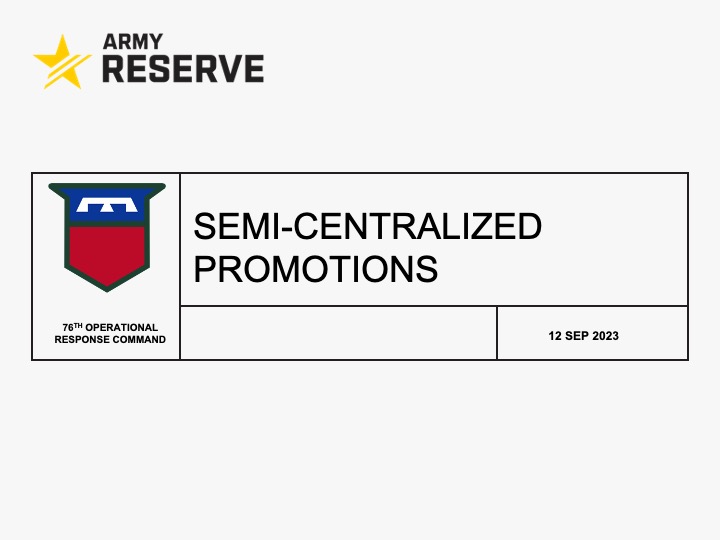 U.S. Army Reserve > Commands > Functional > 76th ORC > 76th ORC Resources