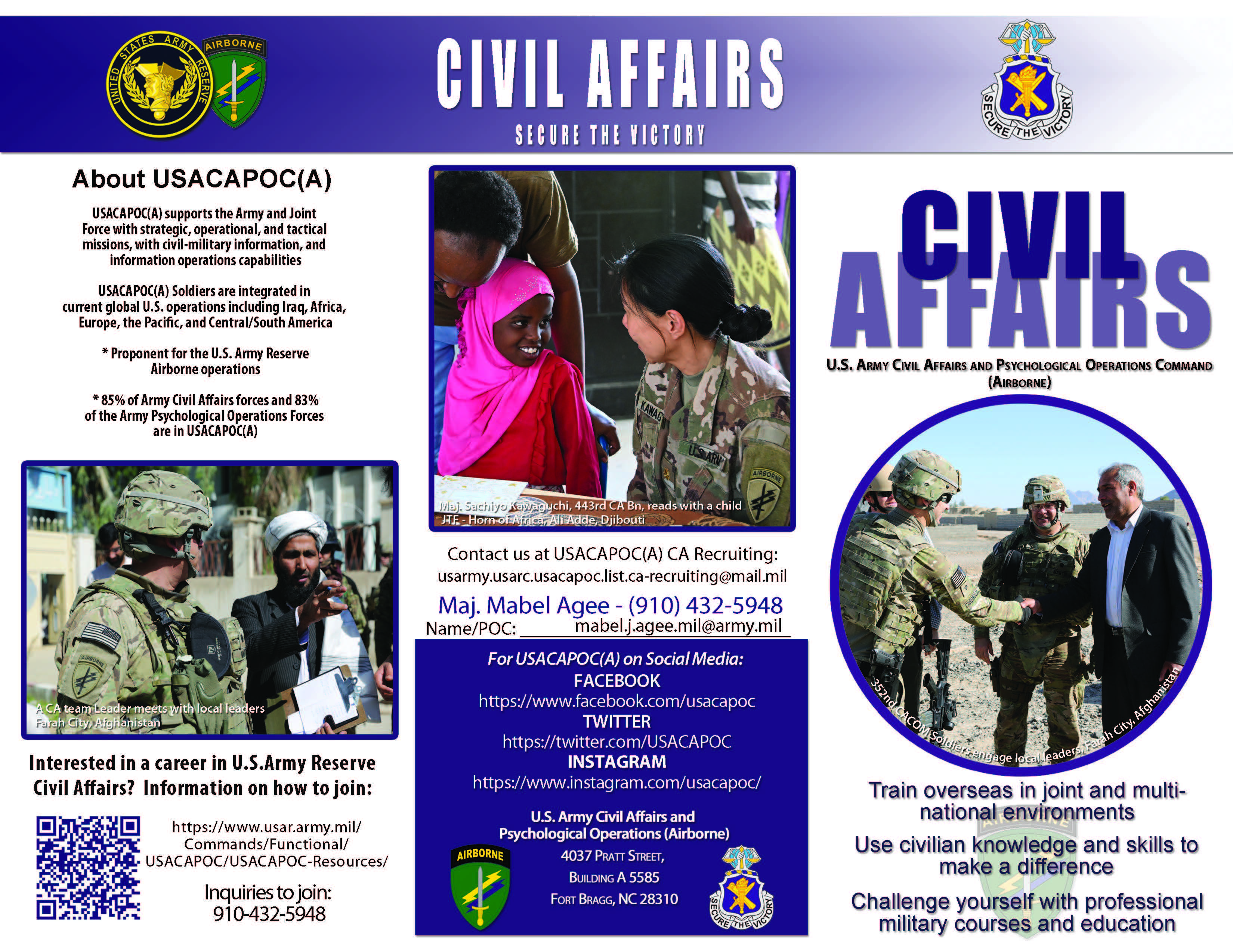 U.S. Army Reserve > Commands > Functional > USACAPOC > USACAPOC Resources